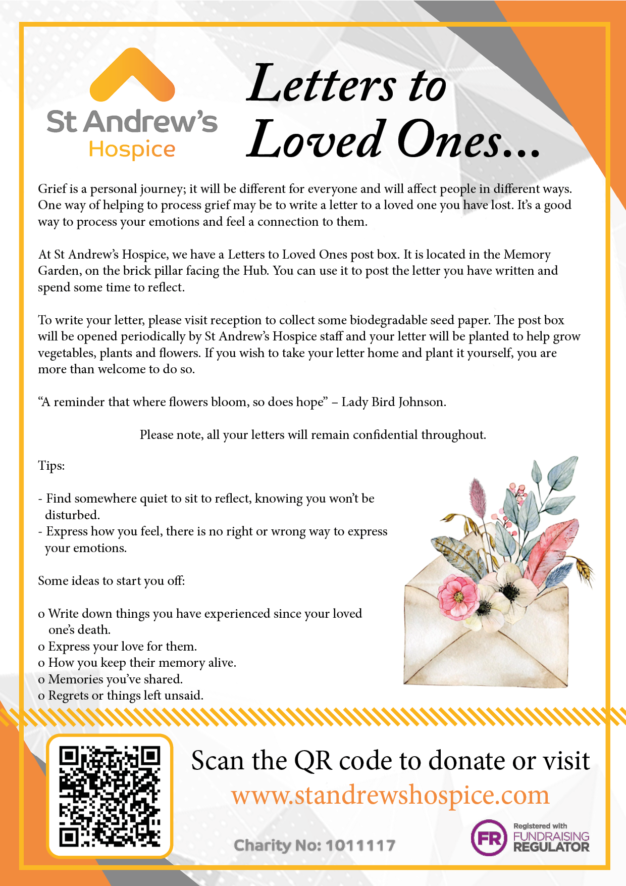 St Andrew's Hospice | Bereavement